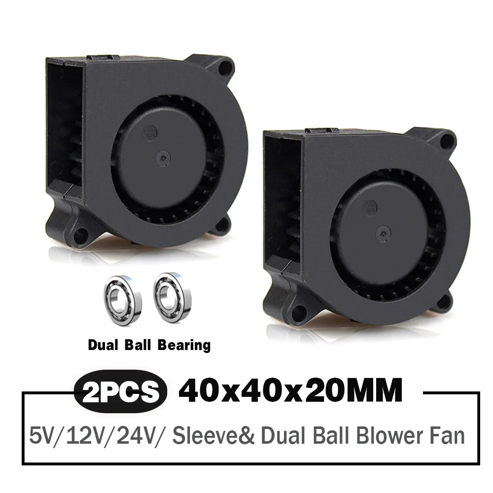 Купить Компьютерные компоненты | 2 Pieces 40mm Blower Fan 4020 ...