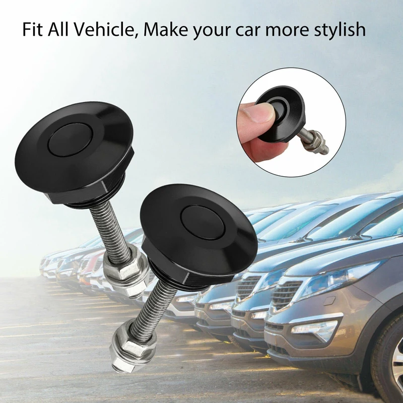 Купить Автомобильные запчасти | Car Engine Bonnet Lock Universal Push ...