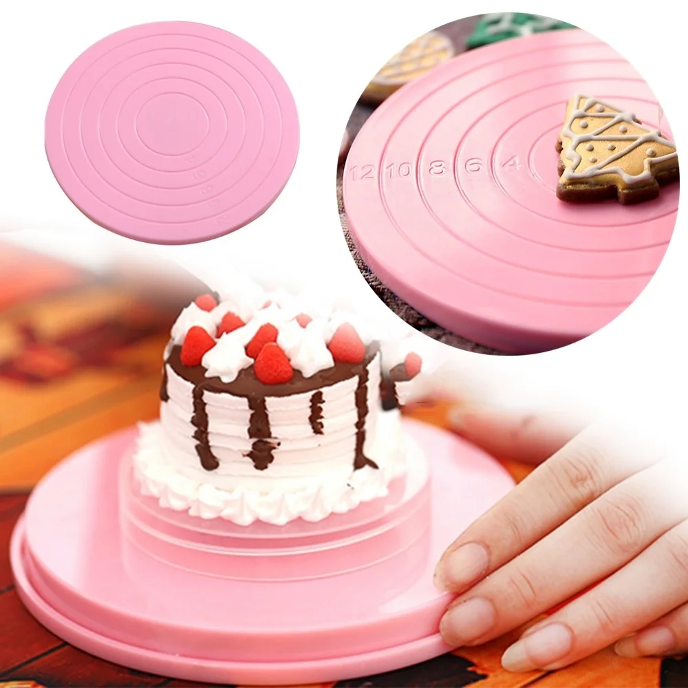 Купить Кухня, столовая и бар | 14CM Cake Turntable DIY Revolving Cake ...