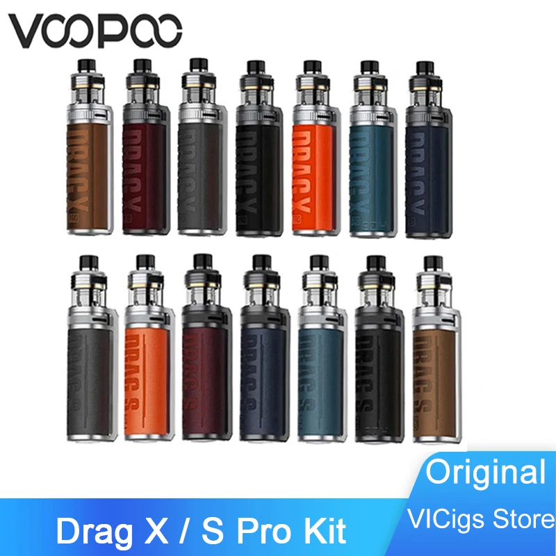 Купить Электронные сигареты | Original Voopoo Drag S Pro Kit 3000mAh Drag X Pro Kit 18650 ...