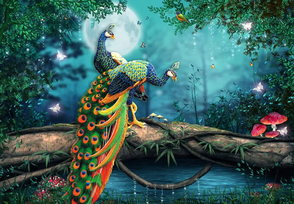 3d Peacock Wallpaper Hd