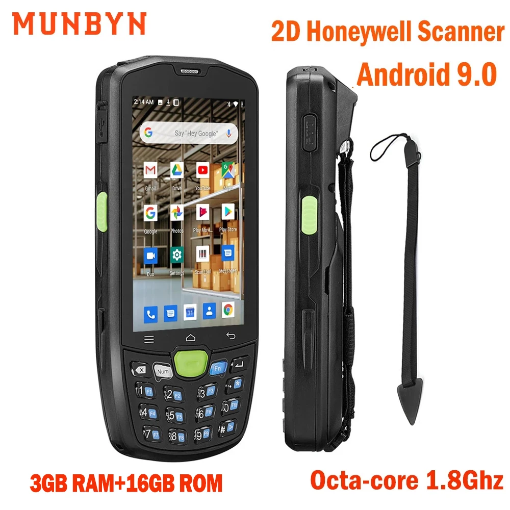 Купить Офисная электроника | Handheld Android 9.0 Rugged PDA 2D ...