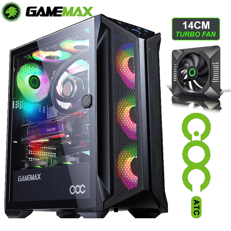 Купить Компьютерные компоненты | Gamemax Brufen C1 Mid-Tower Gaming PC ...