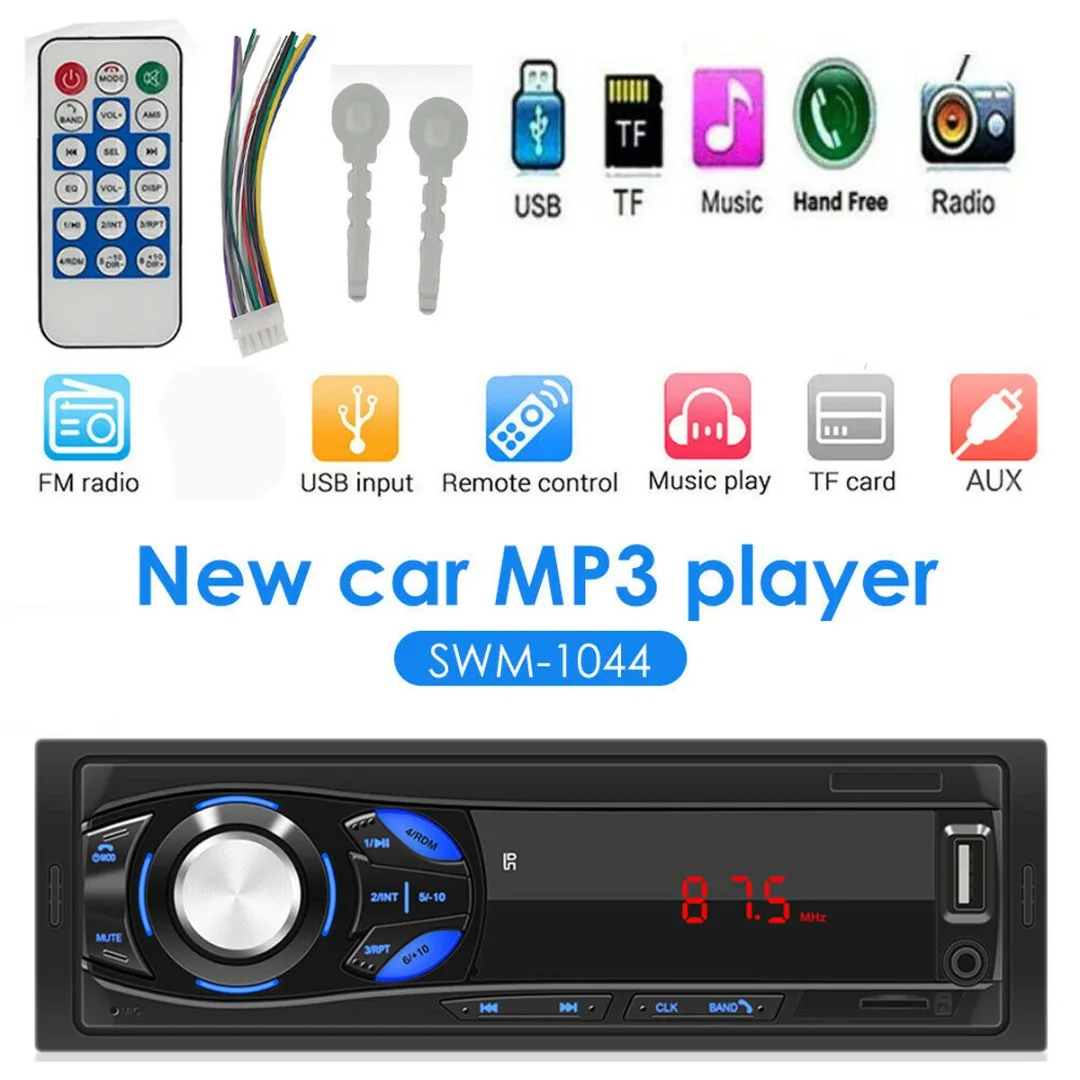 Купить Автомобильная электроника | 1 set 12V 45W Car Auto Radio Stereo ...