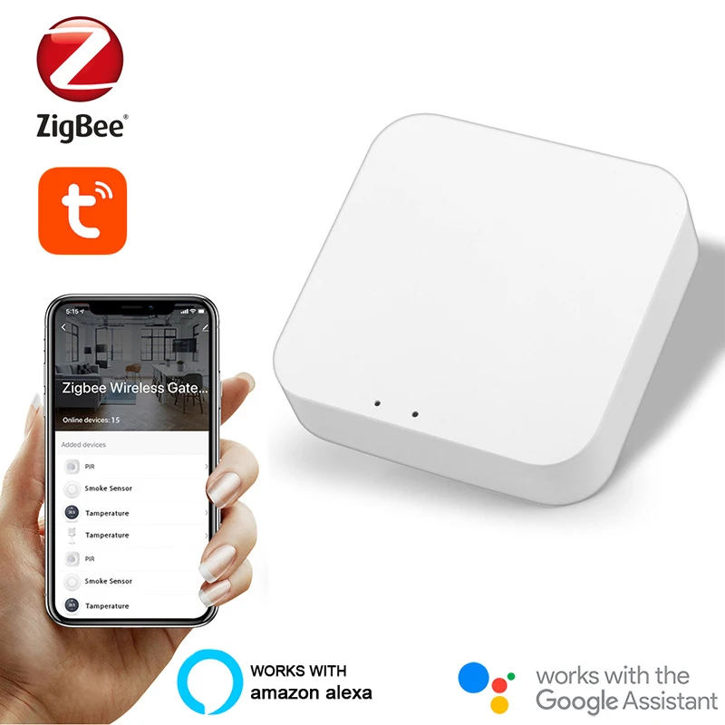 Купить Умная электроника | Tuya Zigbee Gateway Bridge Smart Home Hub ...