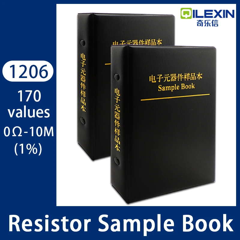 Купить Пассивные компоненты | 1206 SMD Chip Resistor Assortment Kit 1% ...