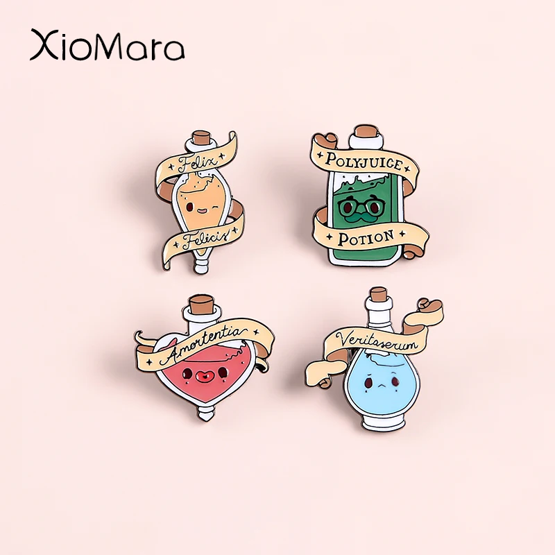 Купить Ювелирные наборы и многое другое | Magical Potions Enamel Pin ...