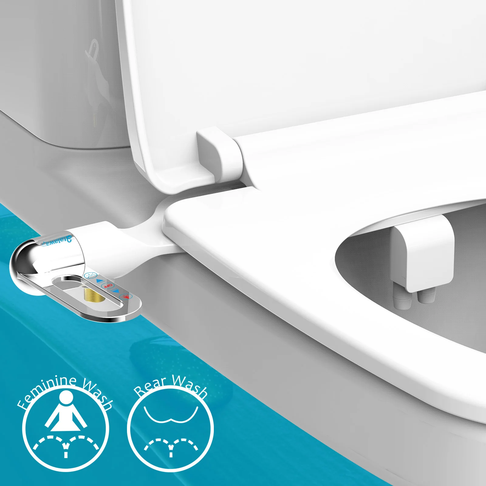 Купить Сантехника | Toilet Bidet Attachment Atalawa Ultra Thin Non ...