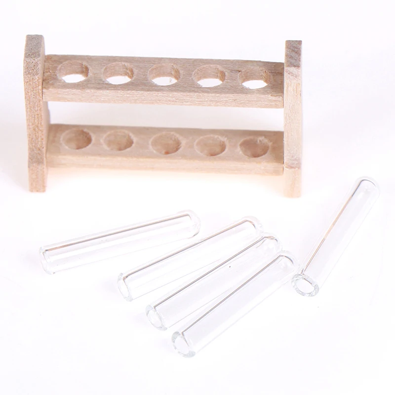 Купить Алиэкспресс | Miniature 1:12 Toy laboratory test tube rack set L ...