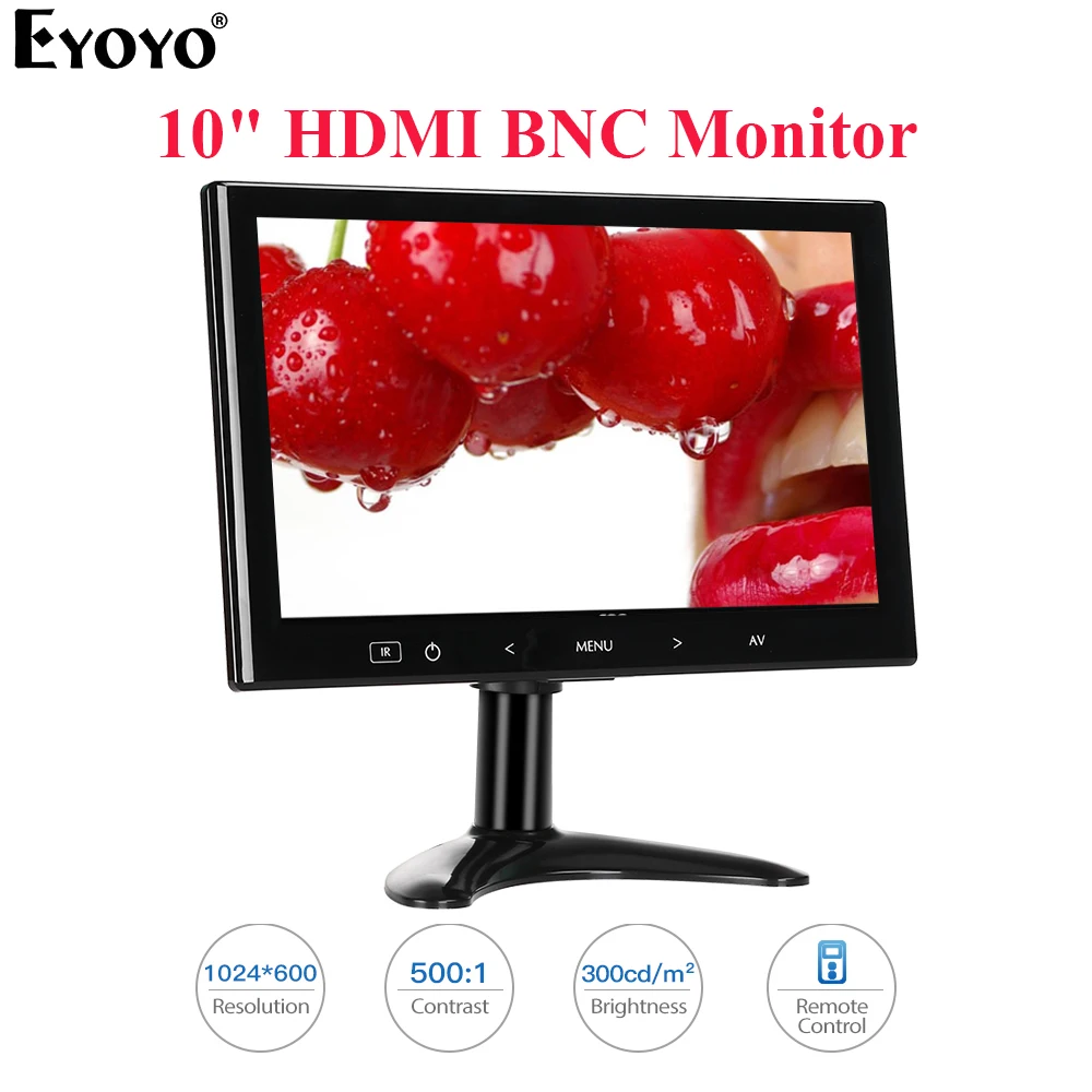 Купить Видеонаблюдение | Eyoyo EM10M 10 Inch HDMI Monitor Mini TV ...