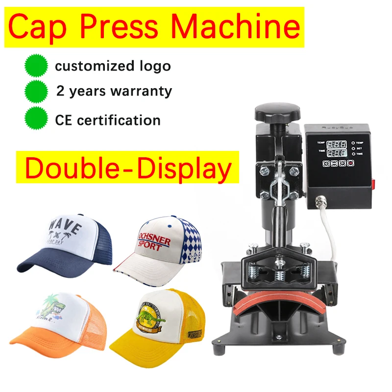 Купить Офисная электроника | Cap Heat Press Machine Digital Swing Away ...