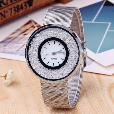 Купить Женские часы | Ladies Silver Stainless Steel Quartz Watch PINBO ...