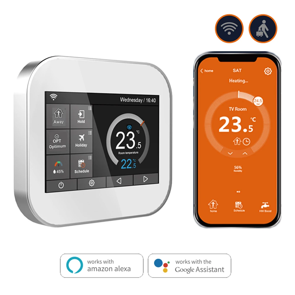 Купить Система семейного интеллекта | WiFi smart thermostat 2p central ...