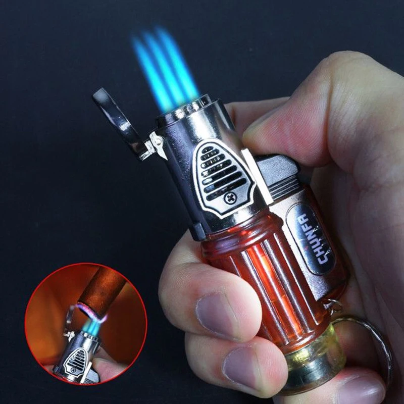 Купить Товары для дома | Mini Butane Gas Triple Torch Lighter Gas ...