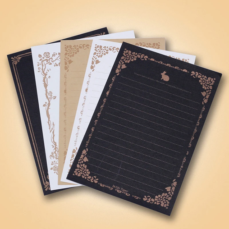 Купить Бумага | 8 Sheets/set Vintage Style Writing Paper Letter ...