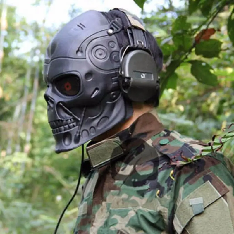 Купить Стрельба | MUMIAN Terminator Full Face Paintball Mask Sports ...
