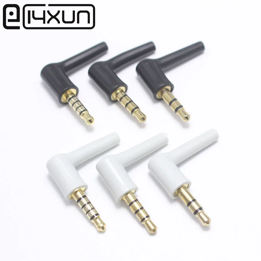 Купить Осветительные приборы | 4Pcs 3.5mm Jack 3/4/5 Pole Male 90 Right ...