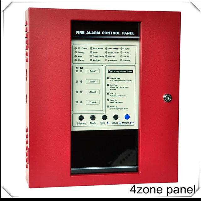 Купить Противопожарная защита | Fire Alarm System Alarm Panel CJ-F1004 ...