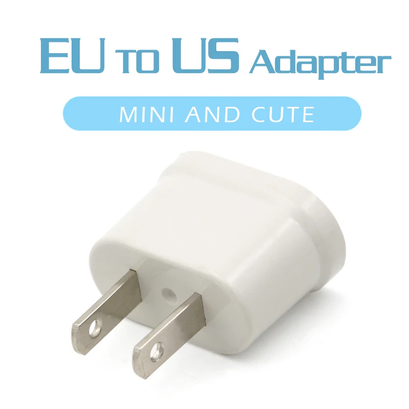 Купить Аксессуары и запчасти | 1PC US Adapter Plug EU to US Travel Wall ...