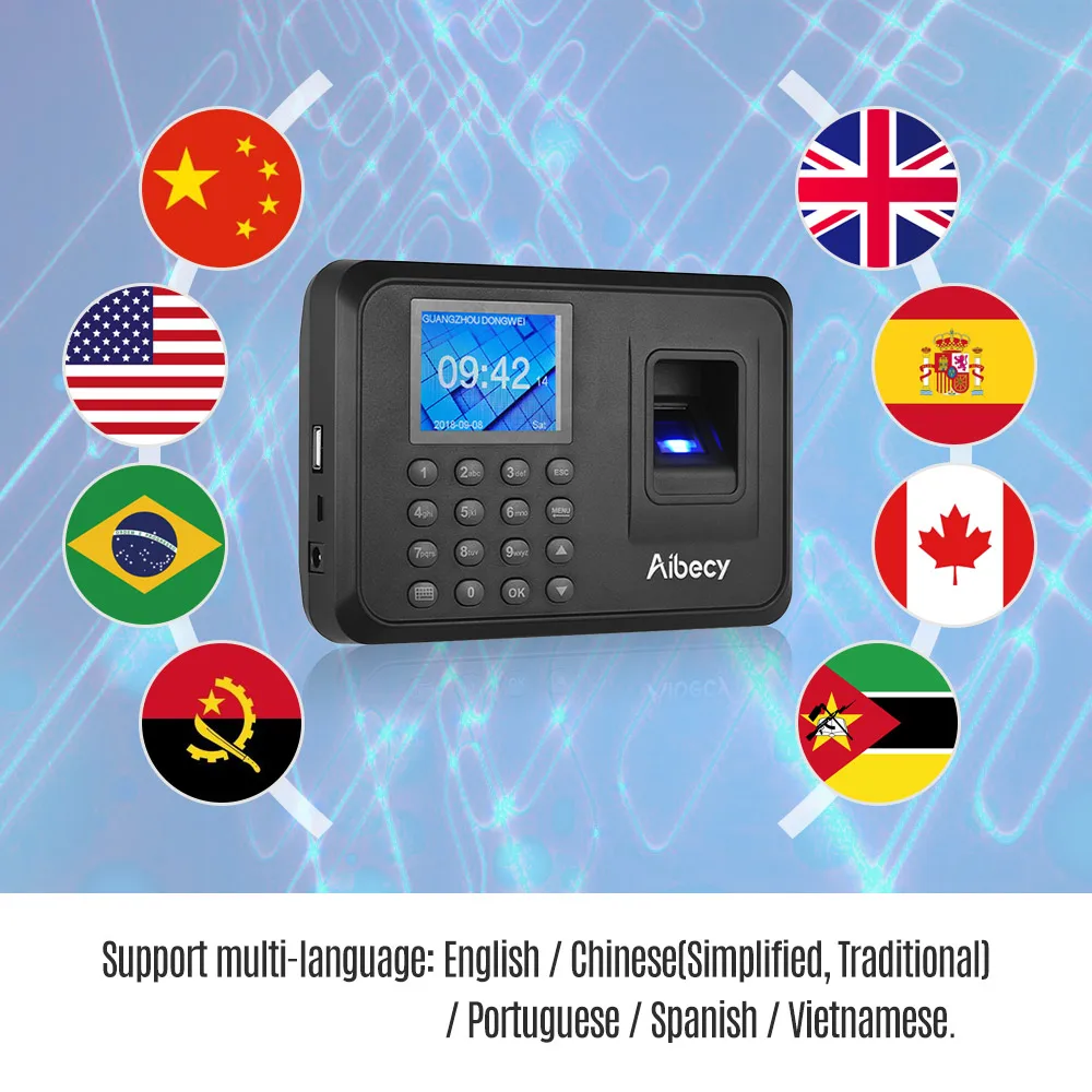 Купить Офисная электроника | Aibecy Biometric Fingerprint Password ...