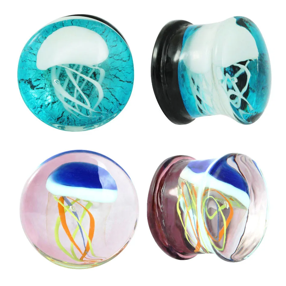 Купить Ювелирные наборы и многое другое | Pair of Glass Ear piercing ...