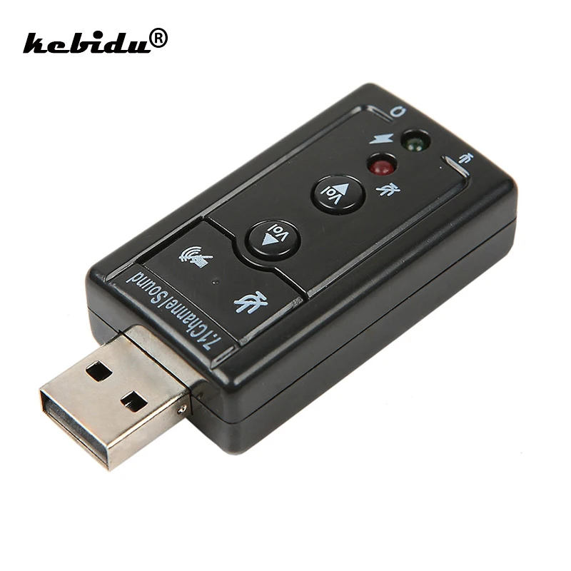 Купить Компьютерные компоненты | Mini External USB 2.0 Sound Card 7.1 Channel 3D Virtual 12Mbps ...