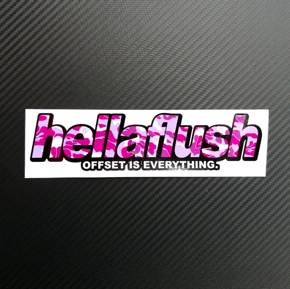 Hellaflush Sticker Bomb