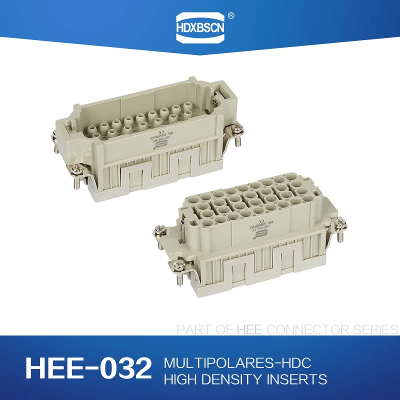 Купить Осветительные приборы | HDXBSCN Heavy Duty Connectors HDC-HEE-032-MC/FC 32pin 16A 500V ...