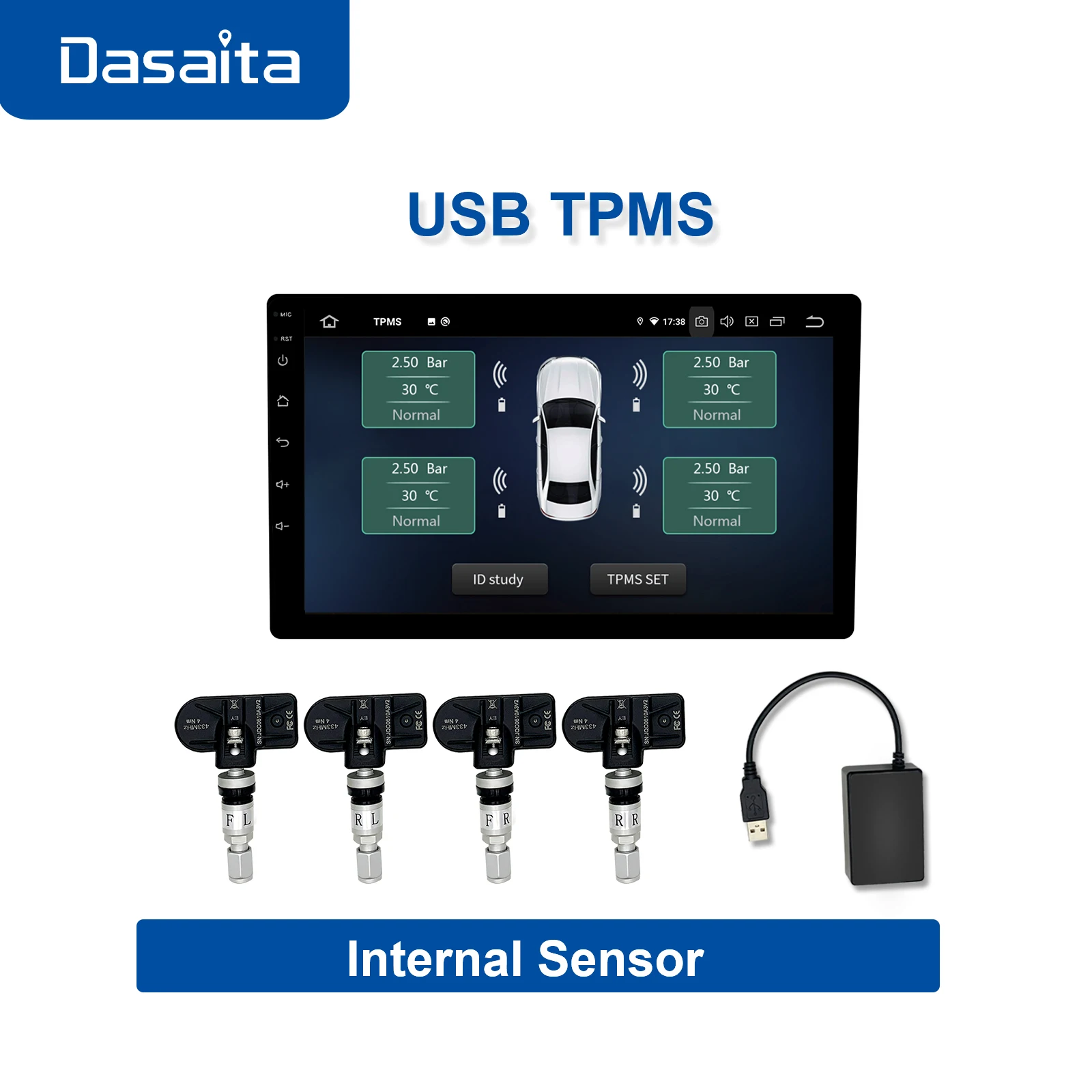 Купить Автомобильная электроника | Dasaita tpms sensor external android System for Digital USB ...