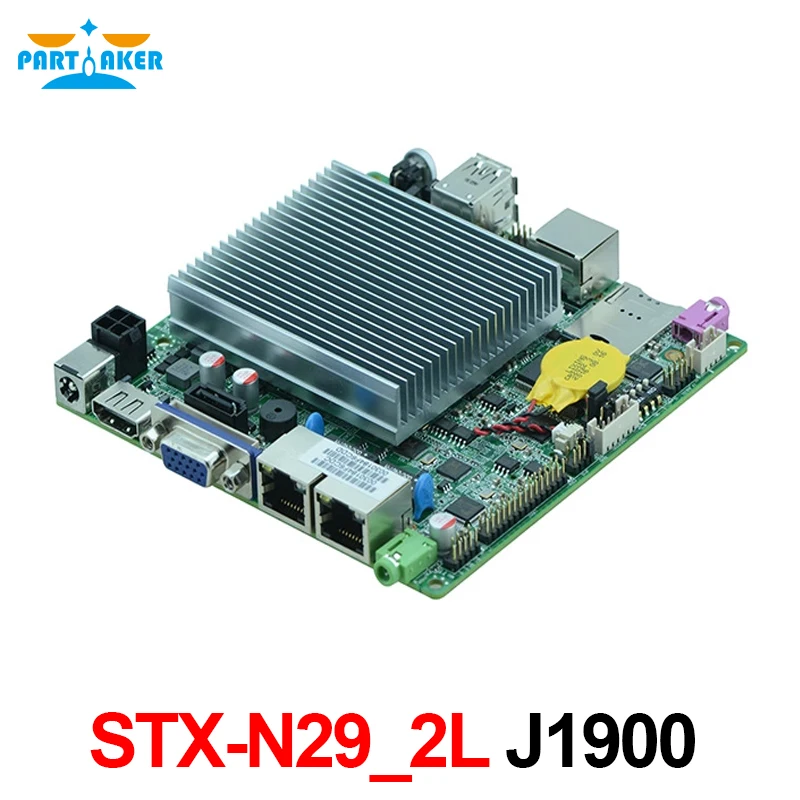 Купить Компьютерные компоненты | Partaker STX-N29_2L Baytrail J1900 Quad Core Dual LAN SATA ...
