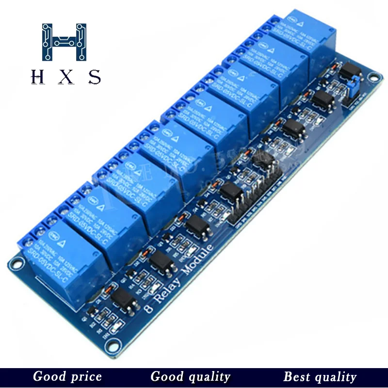 Купить Электрооборудование и расходные материалы | 1PCS 5V 12V 1 2 4 8 channel relay module with ...
