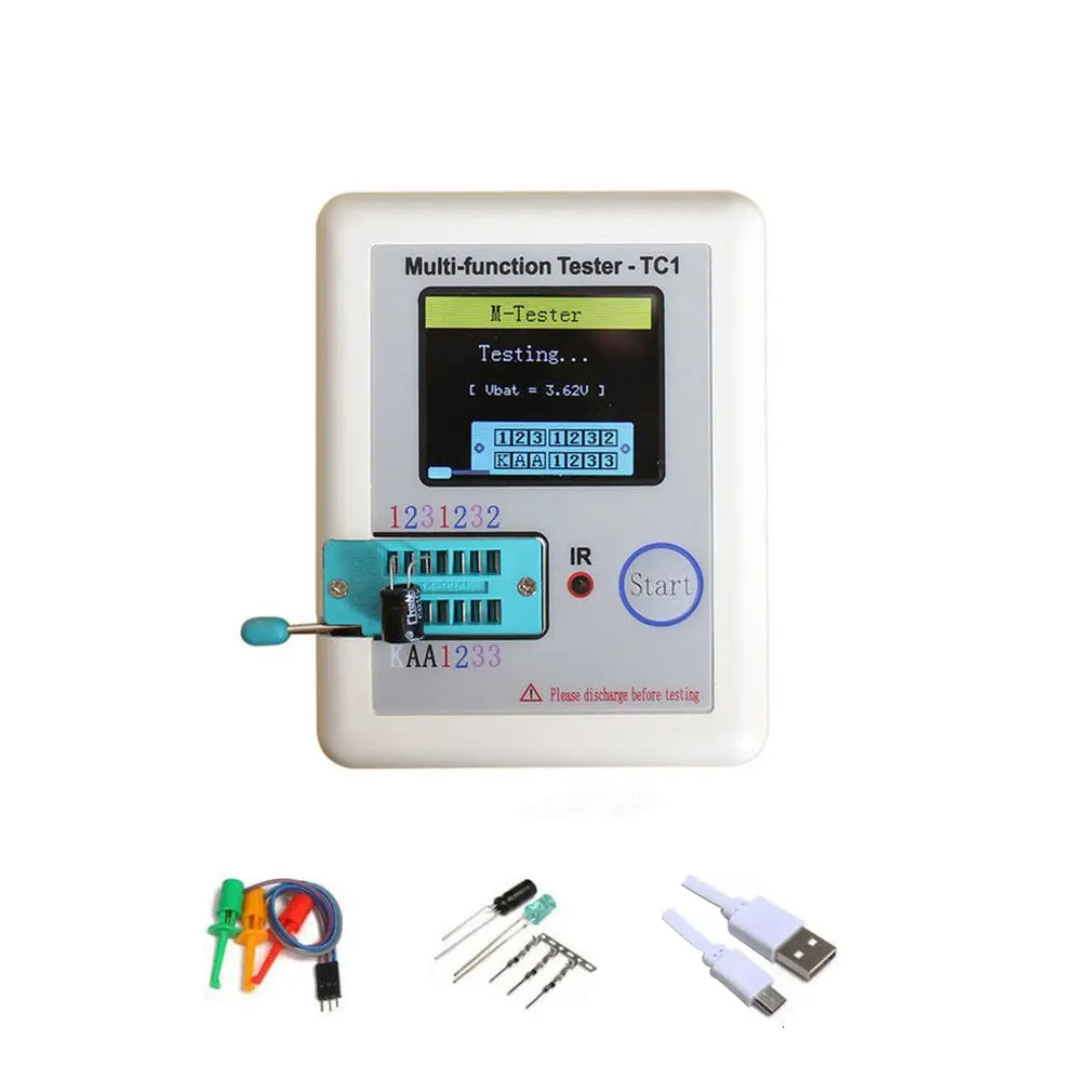 Купить Алиэкспресс | T7 TC-T7-H TCR-T7 LCR-TC1 Colorful Display ...