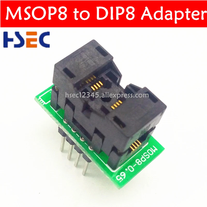 Купить Активные компоненты | MSOP8 to DIP8 adapter MCU Test IC socket ...