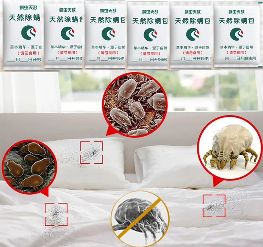 Купить Алиэкспресс | 10Pcs Natural Mites Removal Bag Home Deodorant ...
