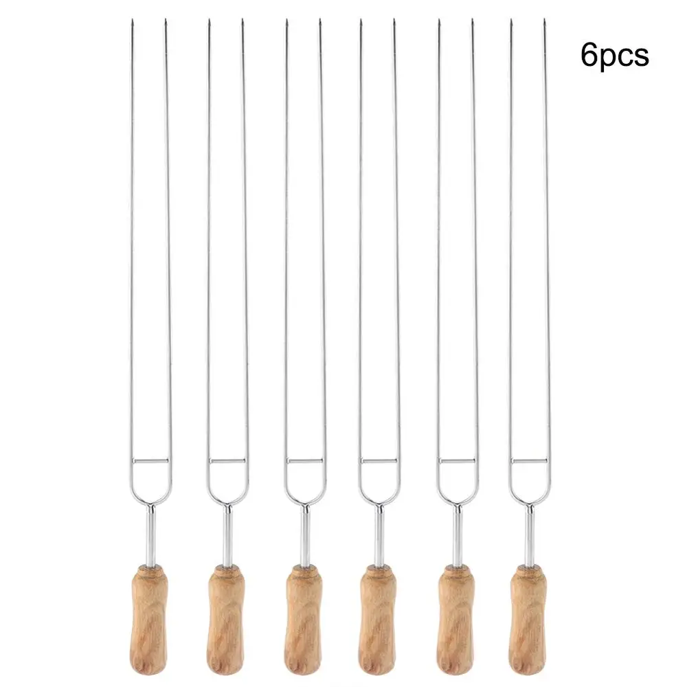 Купить Садовые товары | 6pcs Bbq Electric Fork U-Shaped Bbq Fork ...