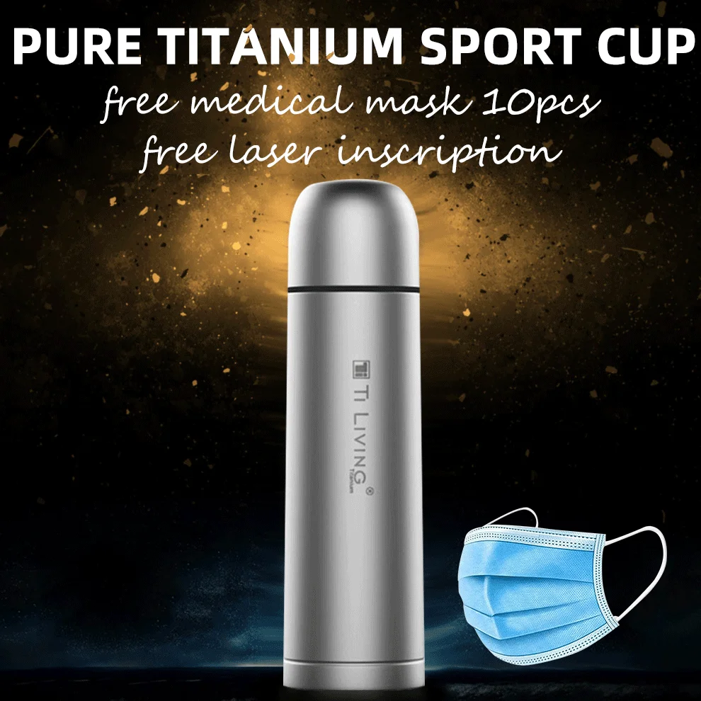 Купить Кухня, столовая и бар | Titanium Bullet Thermos Vacuum Sport ...