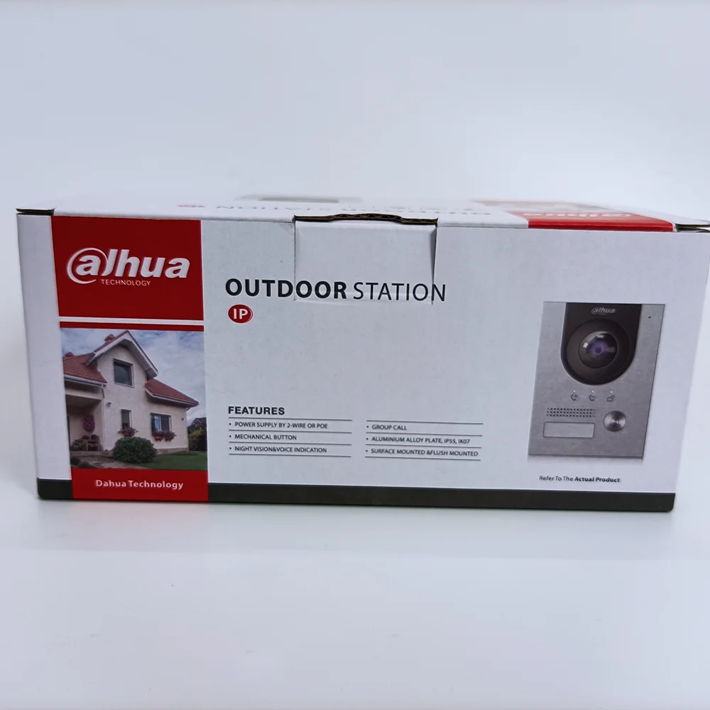 Купить Домофон | Dahua PoE VTO2202F-P-S2 2-wire IP Villa Door Station ...