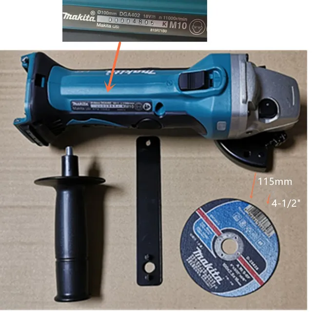 Купить Электроинструменты | 18V Makita DGA452 DGA452RME BGA452 DGA450 ...