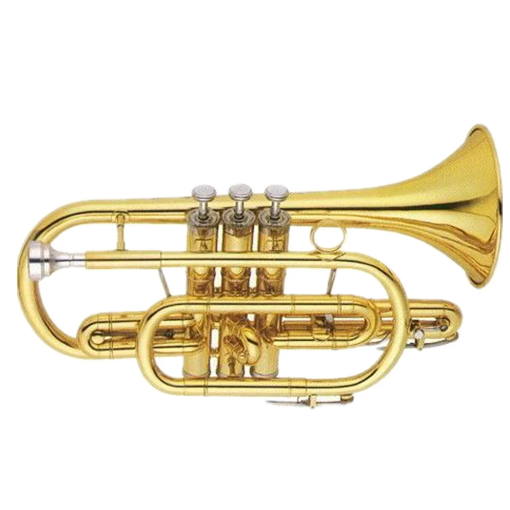 Купить Музыкальные инструменты | Gold lacquer Standard model Tone Bb Cornet