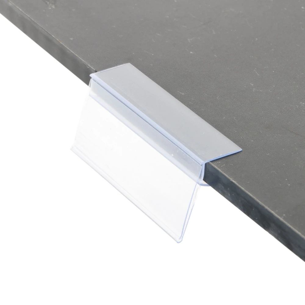 Купить Домашний декор | Clear Plastic Shelf Label Holders Data Strip ...