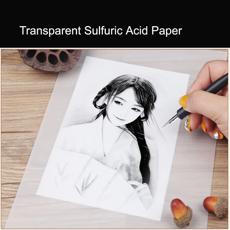 Tracing Paper A5 100pcs Tracing Papers Artists Tracing Paper Trace ...