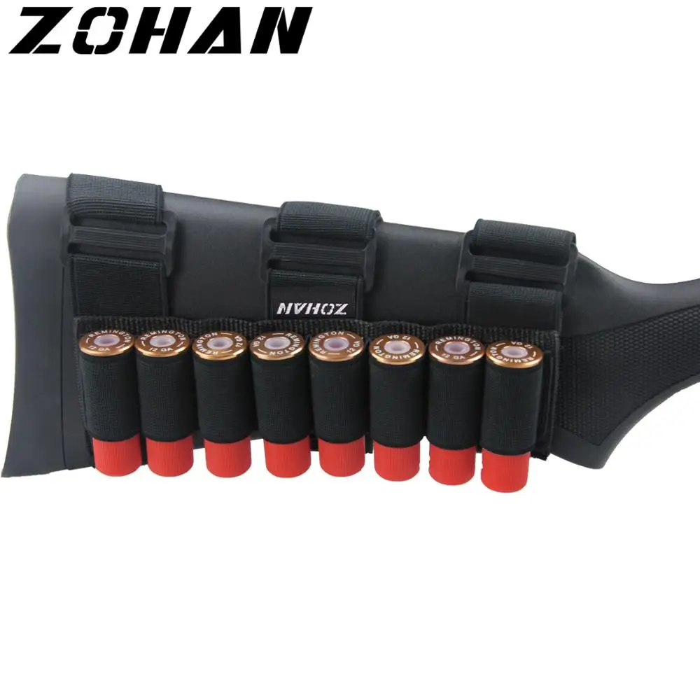 Купить Охота | ZOHAN 8 Rounds Tactical Shotgun Shell Holder 12 GA Molle ...