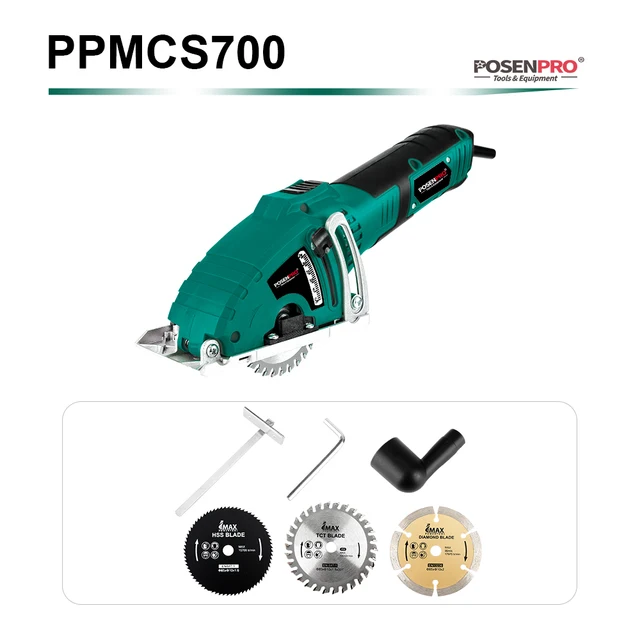 Купить Электроинструменты | POSENPRO Electric Mini Circular Saw 700W ...