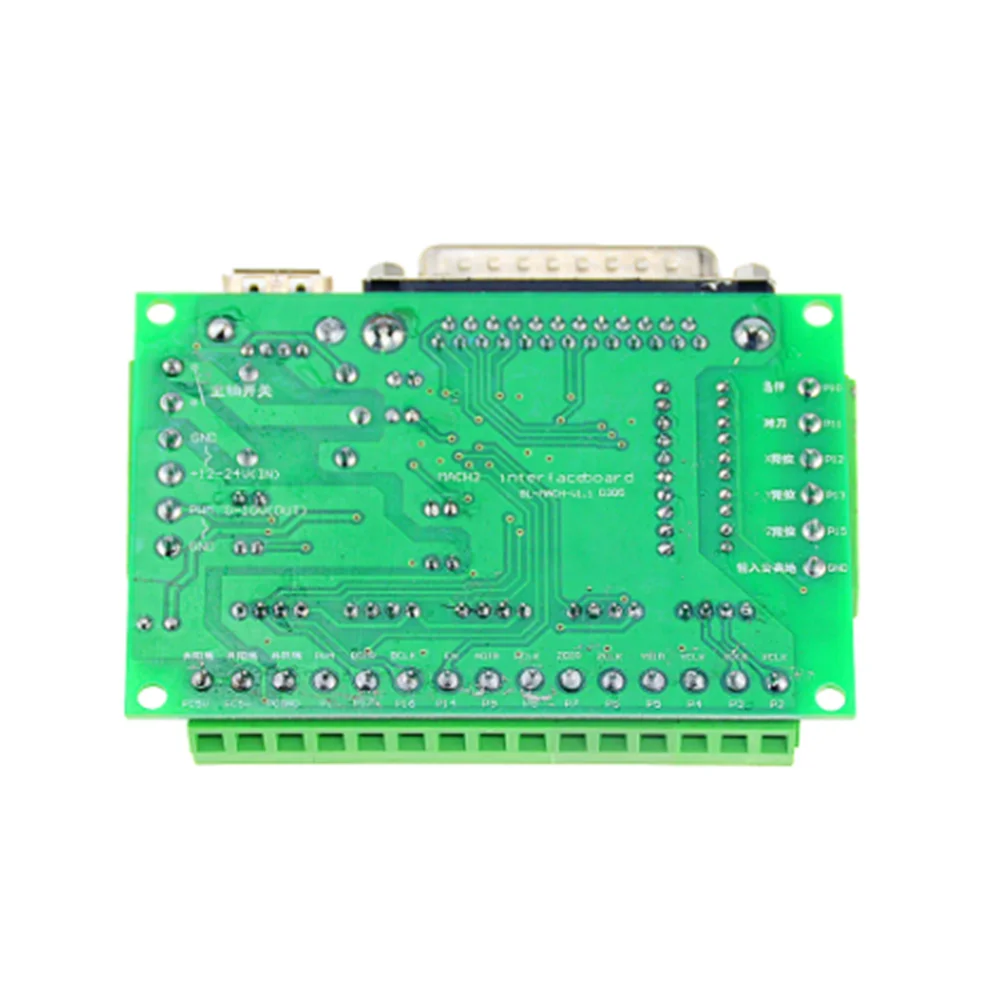 Купить Алиэкспресс Mach3 Engraving Machine 5 Axis Cnc Breakout Board With Optical Coupler For