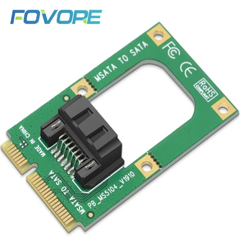 Купить Компьютерные компоненты | mSATA SATA adapter mSATA to 7 pin SATA ...