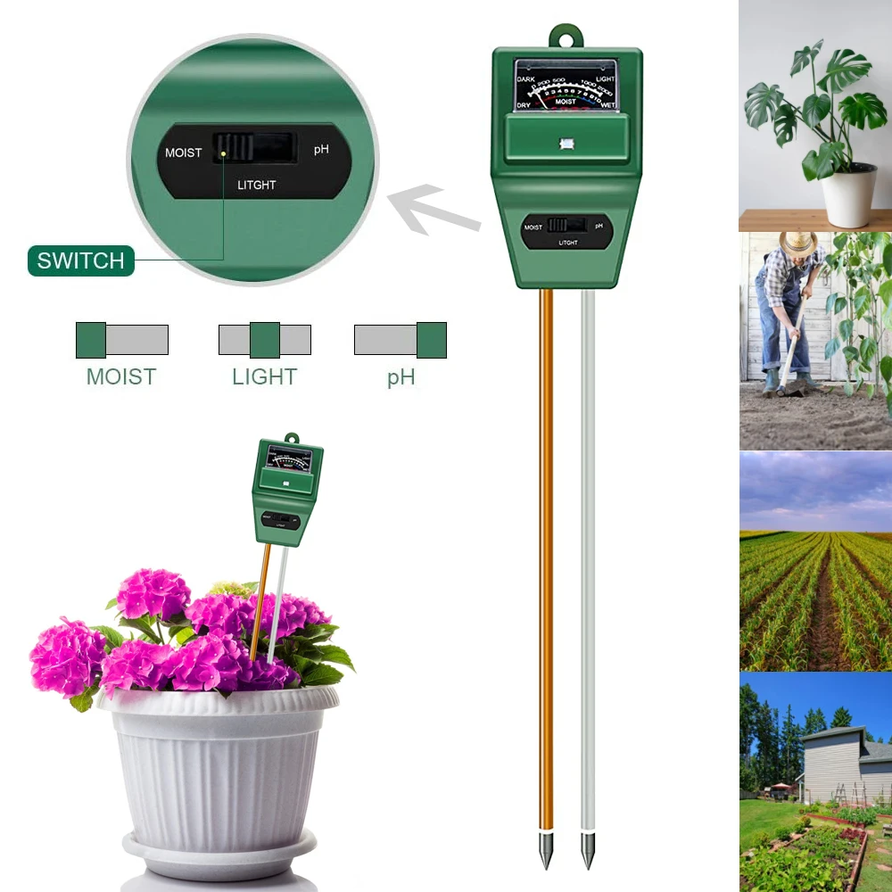 Купить Измерительные и аналитические приборы | 3 in 1 Soil Plant ...