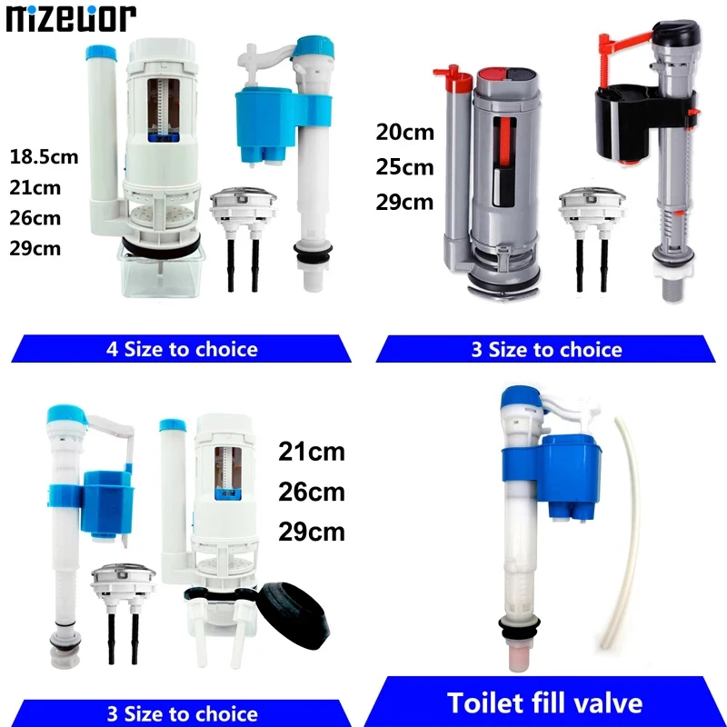 Купить Сантехника | Toilet Flush Kit Fittings Kit Dual-flush Toilet ...