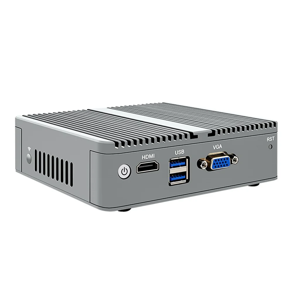 Купить Алиэкспресс | J4125 Fanless 2.5G Router Nano Mini PC 4 Intel ...