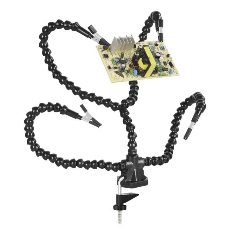 Купить Алиэкспресс | Desk Clip PCB Soldering Holder 3X Magnifier With ...