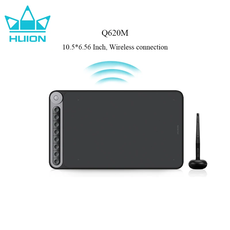 Купить Компьютерная периферия | Huion Inspiroy Dial Q620M Graphic Tablet Wireless Drawing ...